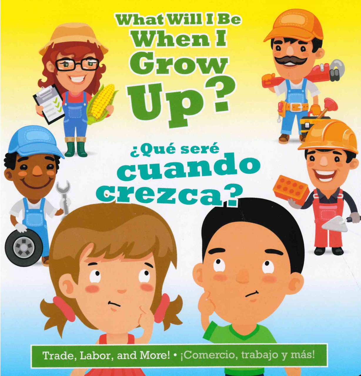 What Will I Be When I Grow Up? Trade, Labor, & More! (Spanish/English ...
