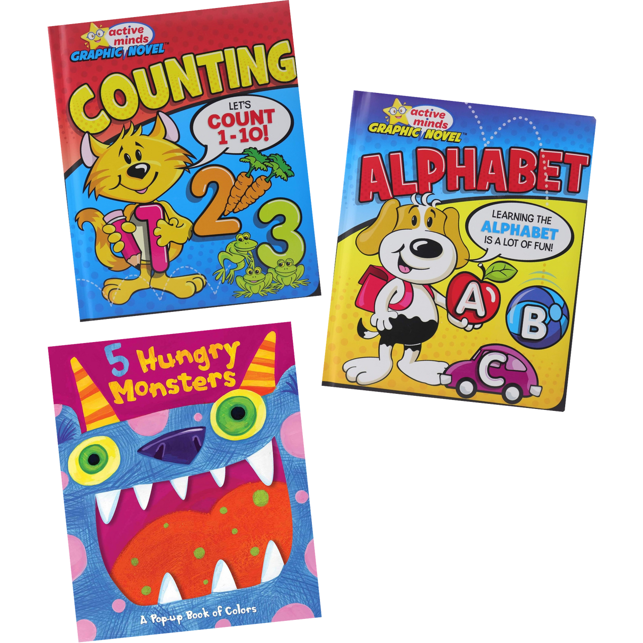 ABC, Counting, & Colors Set of 3