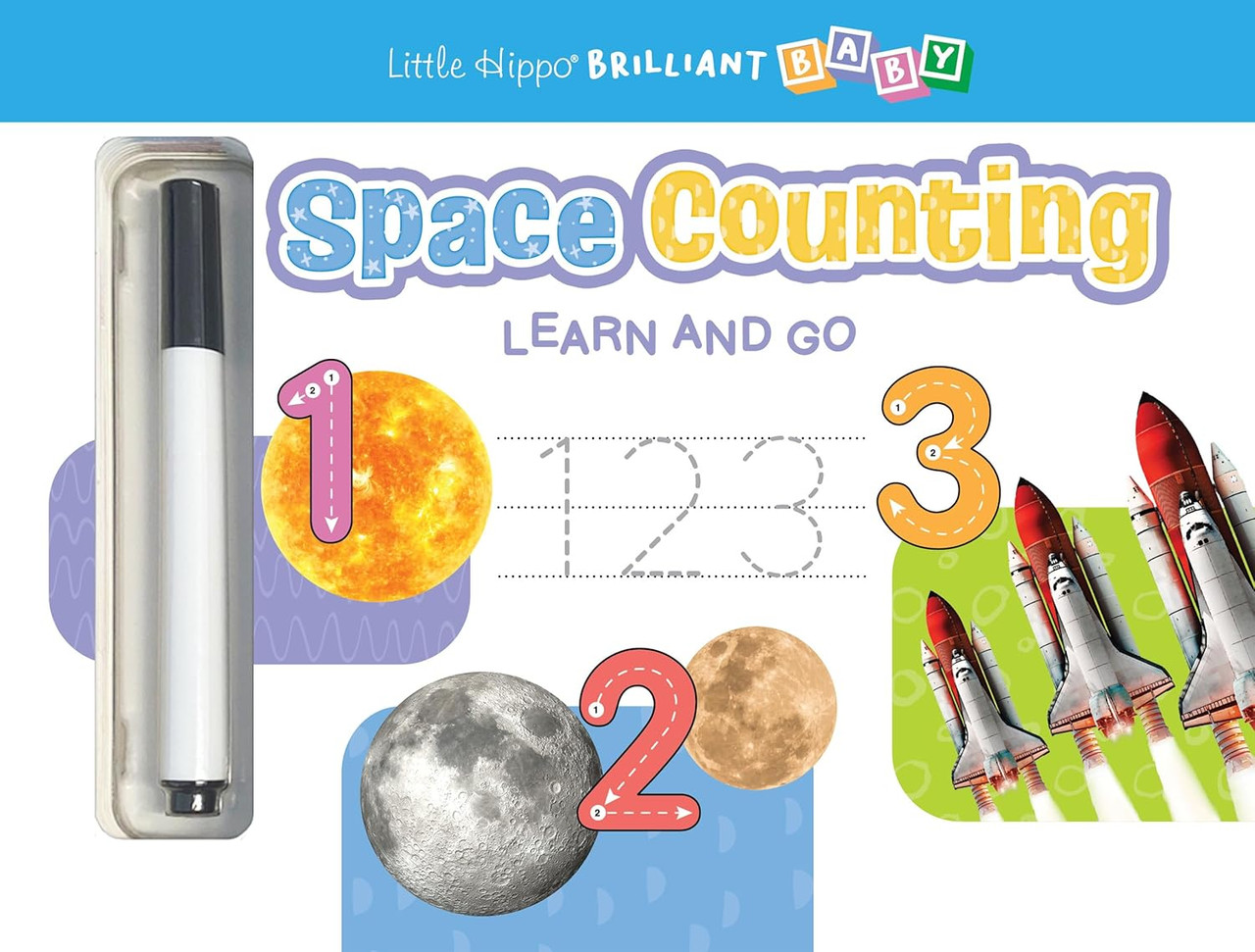 Learn & Go: Space Counting (Board Book)