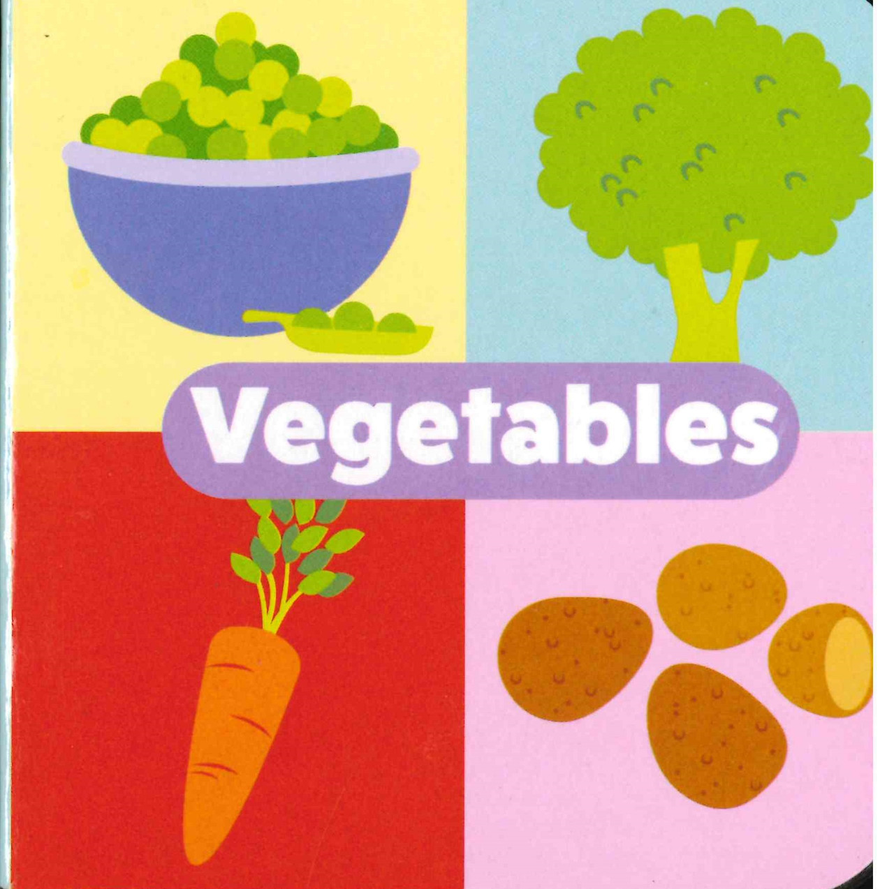 Vegetables: Little Learning (Chunky Board Book) 3" x 3" - Books By The ...