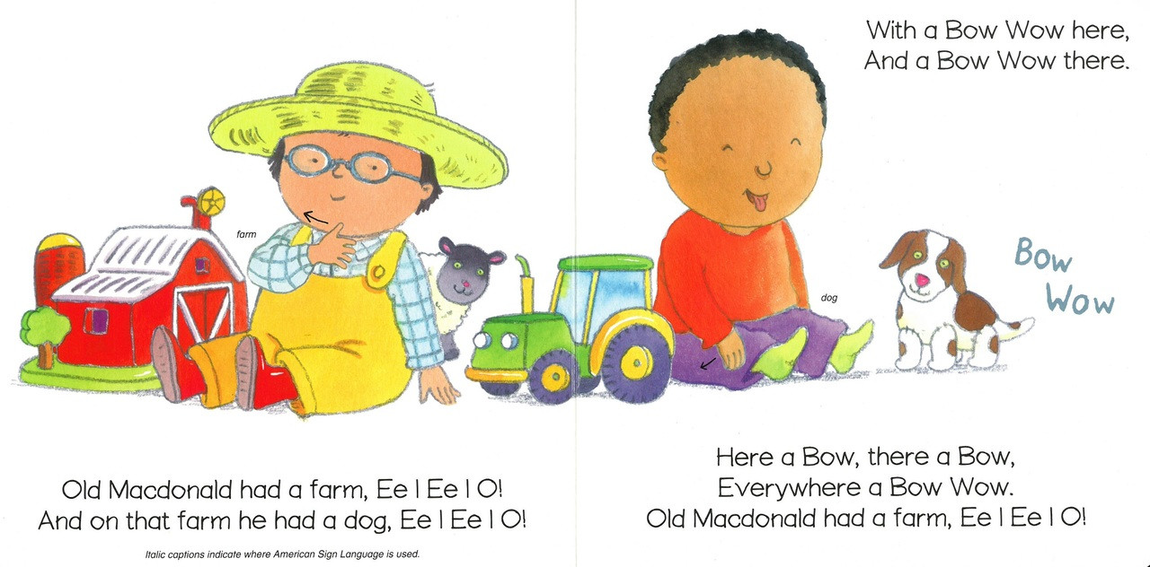 Old MacDonald: Hands-On Songs (Board Book) - Books By The Bushel