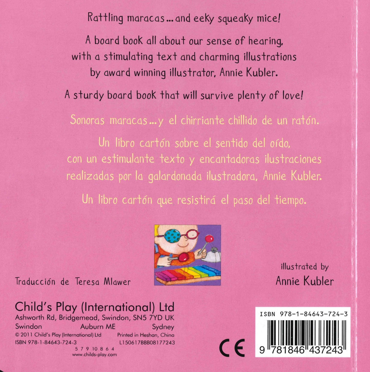 What Do I Hear? Small Senses (Spanish/English) (Board Book) - Books By ...