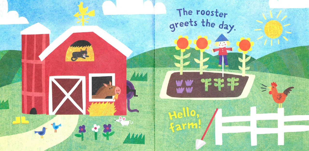 Hello, Farm Indestructibles Book at Books By The Bushel