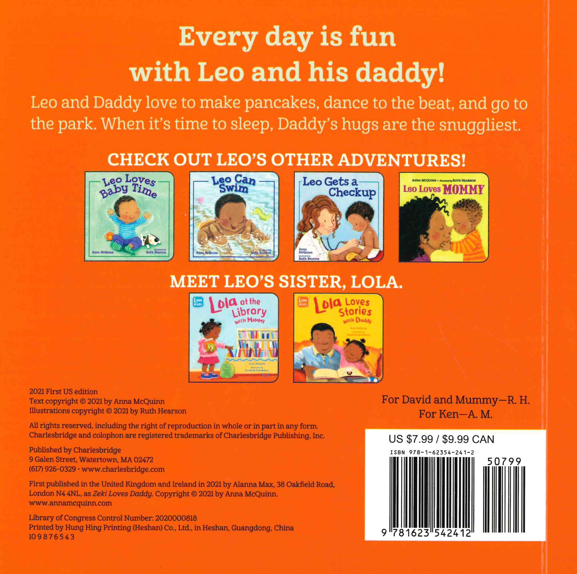 Leo Loves Daddy (Board Book)* - Books By The Bushel