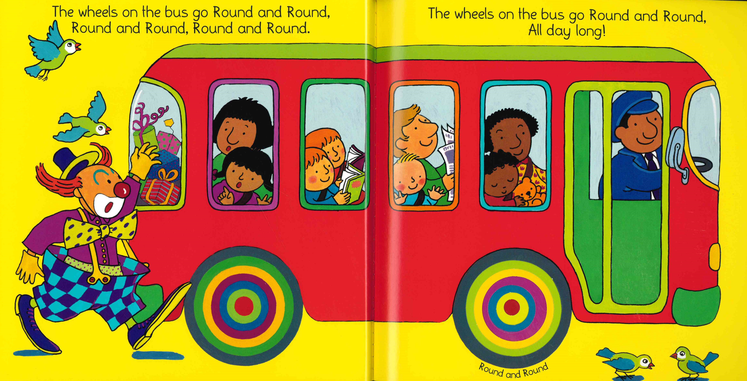 The Wheels on the Bus: Hands-On Songs (Board Book) - Books By The Bushel