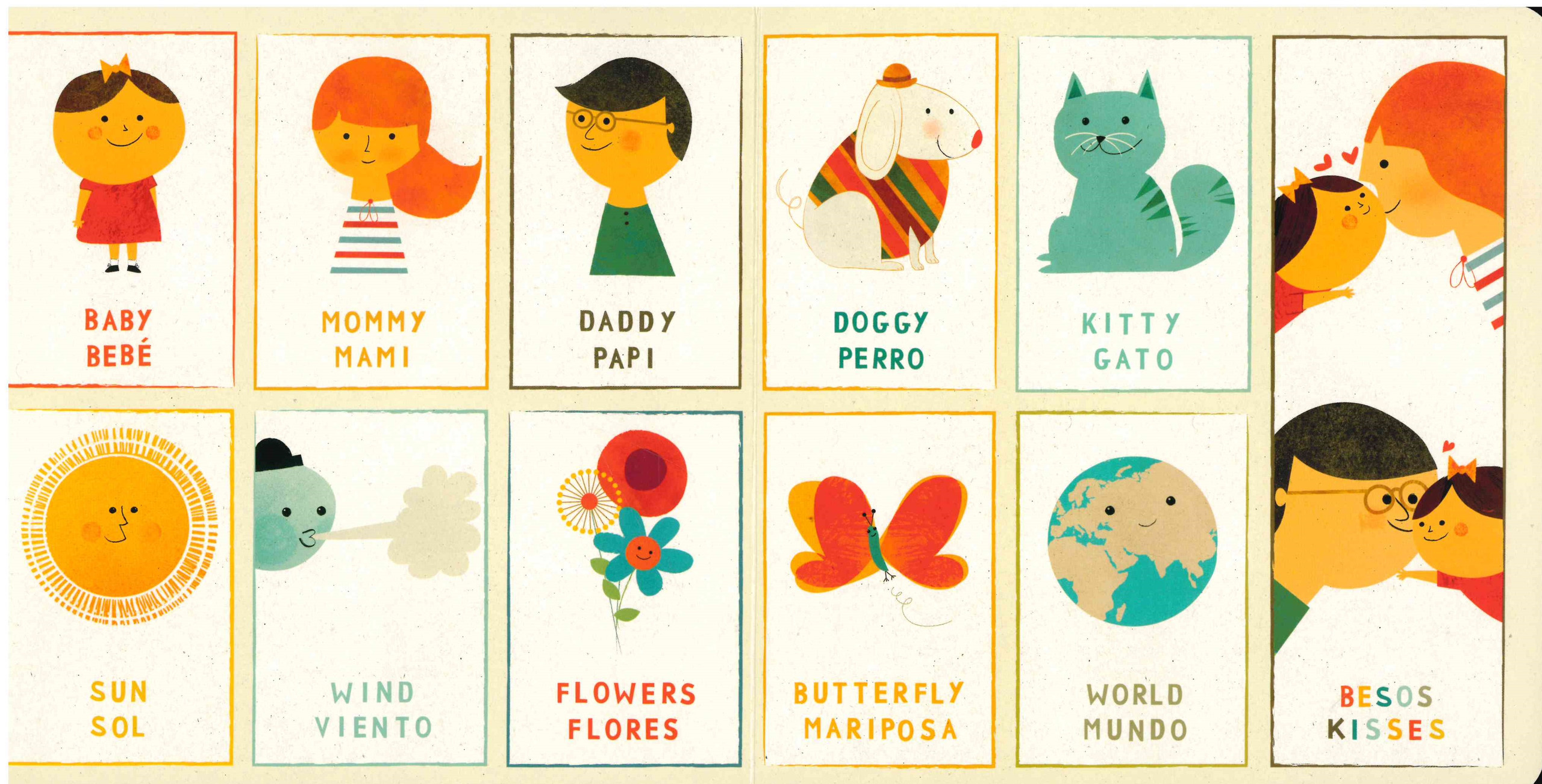 Baby Talk (Spanish/English) (Board Book) - Books By The Bushel, LLC.