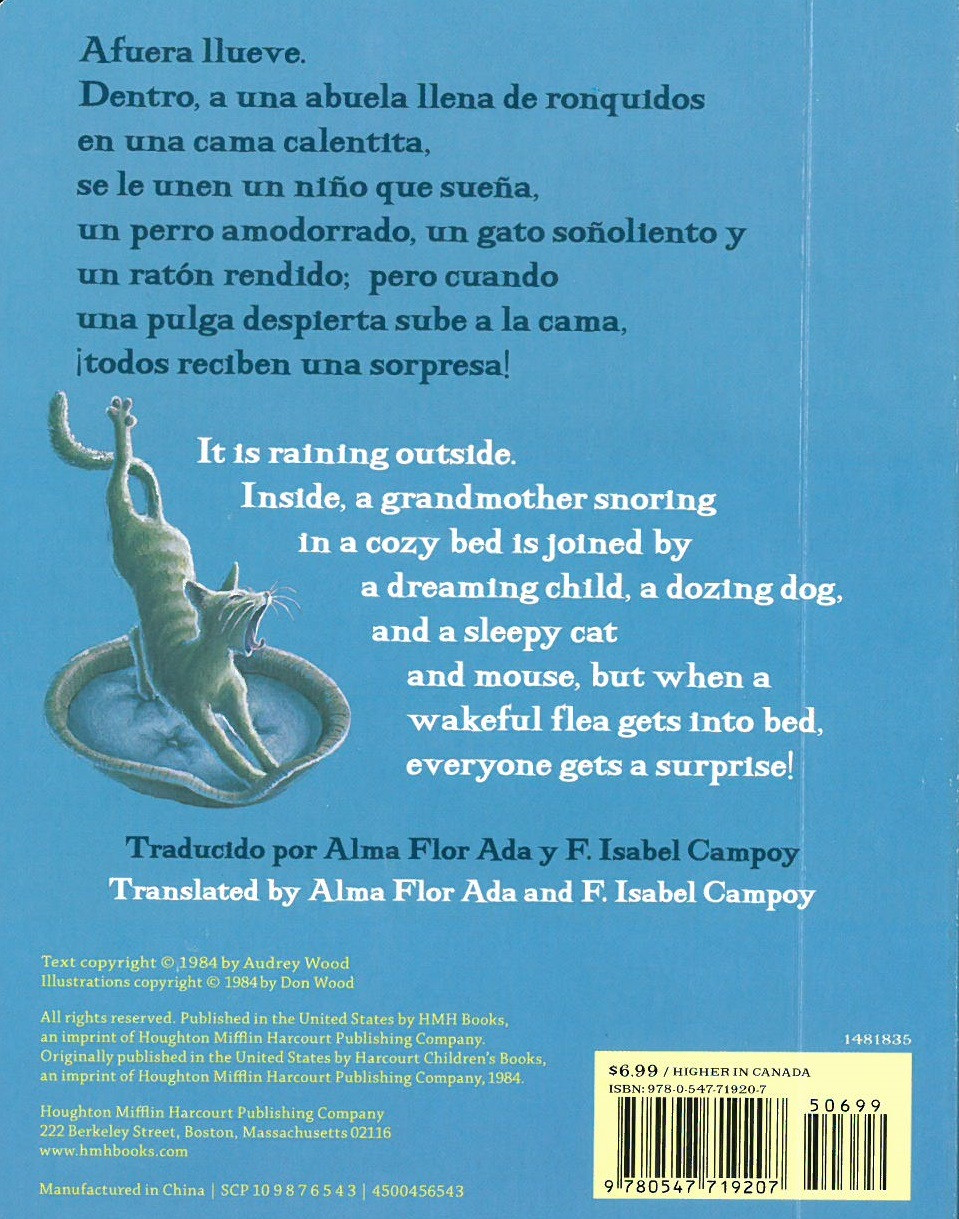 The Napping House/ La casa adormecida (Spanish/English) (Board Book ...