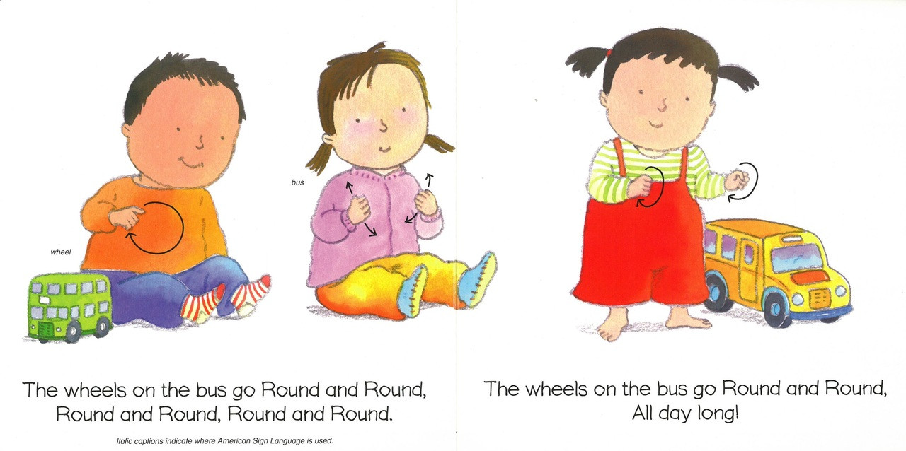 The Wheels on the Bus: Hands-On Songs (Board Book) - Books By The Bushel