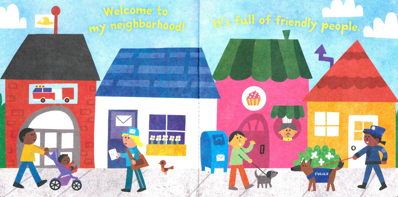 My Neighborhood Indestructibles Book at Books By The Bushel