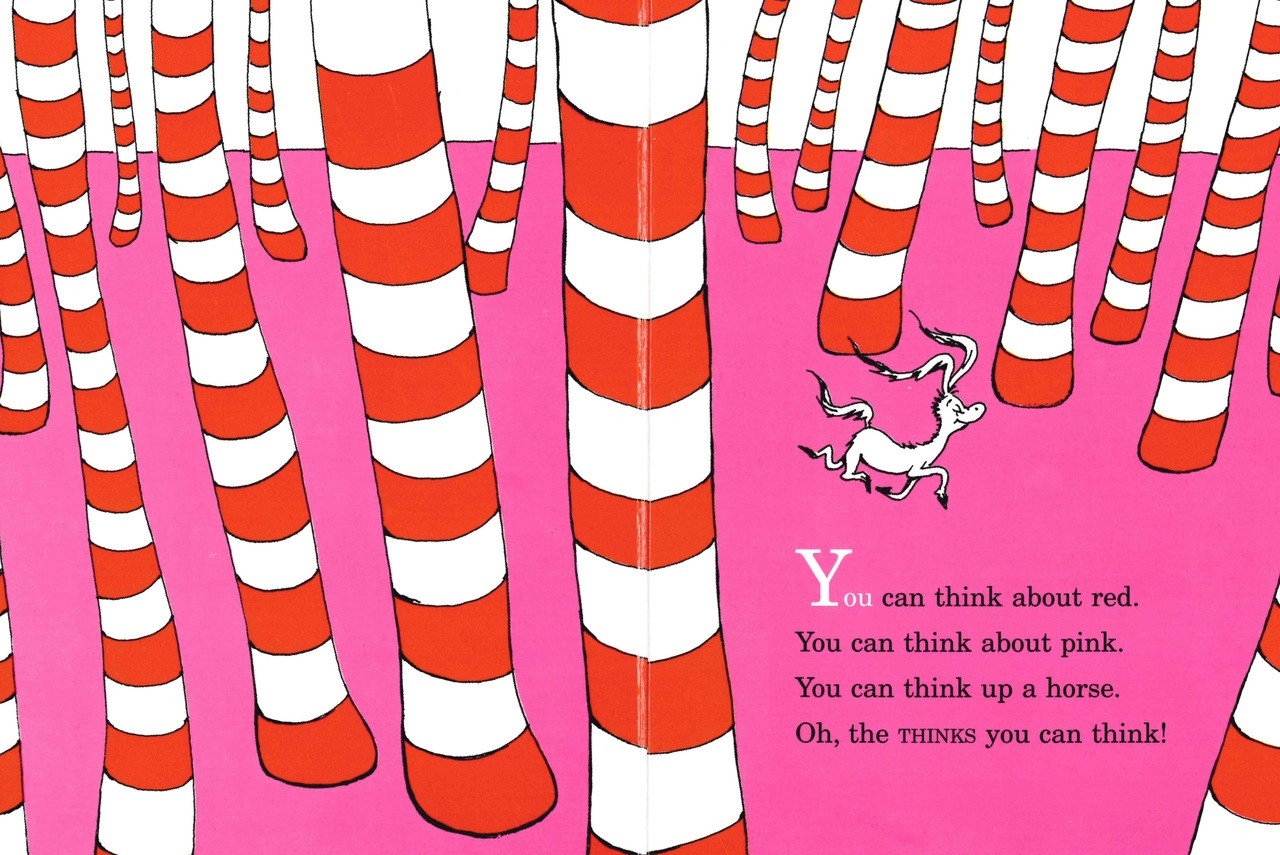 Oh, The Thinks You Can Think: Dr. Seuss (Board Book) - Books By The Bushel