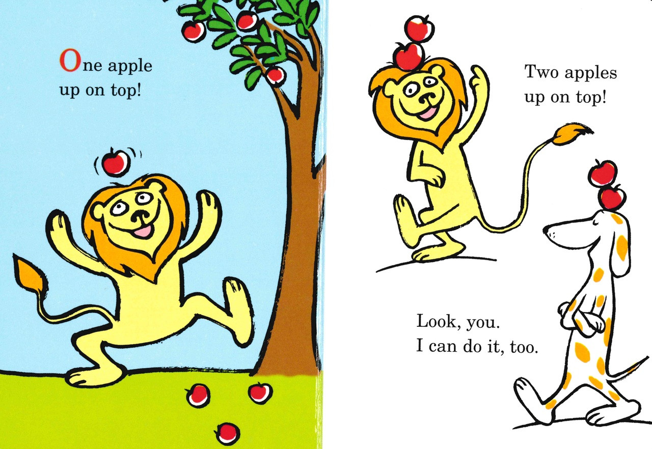 Ten Apples Up On Top: Dr. Seuss (Board Book) - Books By The Bushel