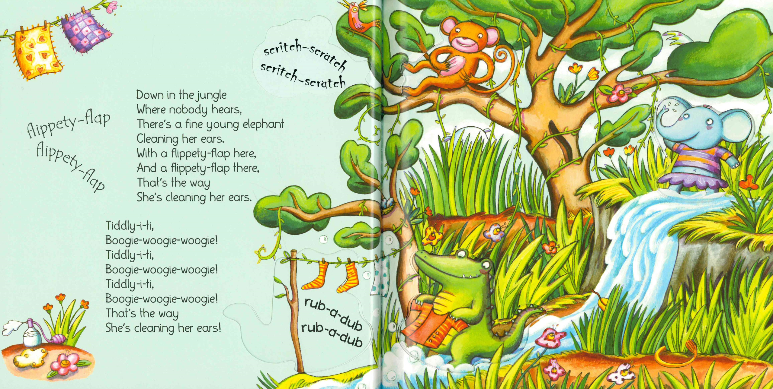 Down in the Jungle (Giant Paperback) - Books By The Bushel