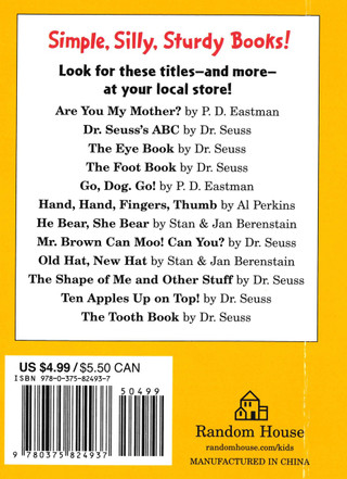 The Nose Book: Dr. Seuss (Board Book) - Books By The Bushel