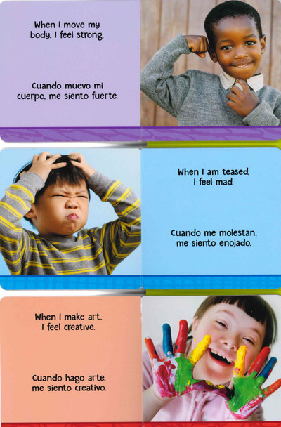 Happy, Sad, and Silly! Daily Emotions (Spanish/English) (Board Book ...