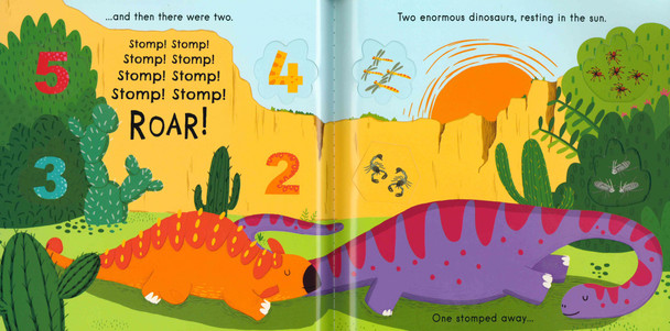Five Enormous Dinosaurs (Paperback w/ CD) - Books By The Bushel