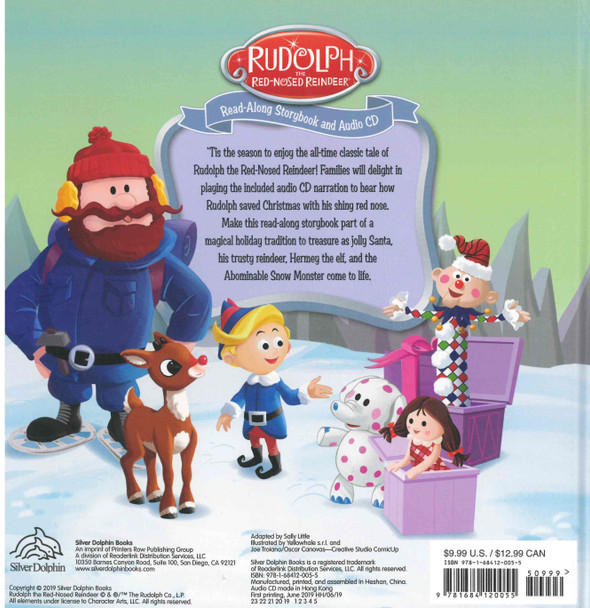 Rudolph the Red-Nosed Reindeer: Read-Along Storybook and Audio CD ...