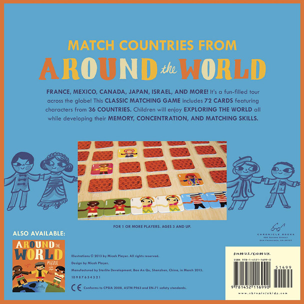 Around the World Matching Game - Books By The Bushel