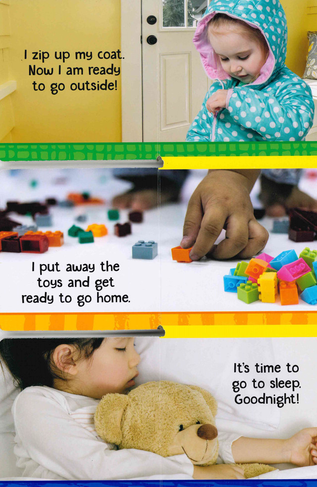 Morning, Noon, and Night! Daily Routines (Board Book) - Books By The Bushel