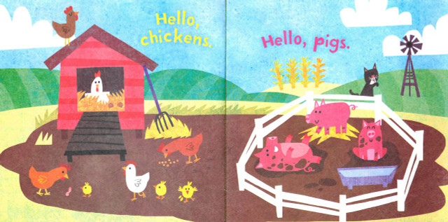 Hello, Farm Indestructibles Book at Books By The Bushel