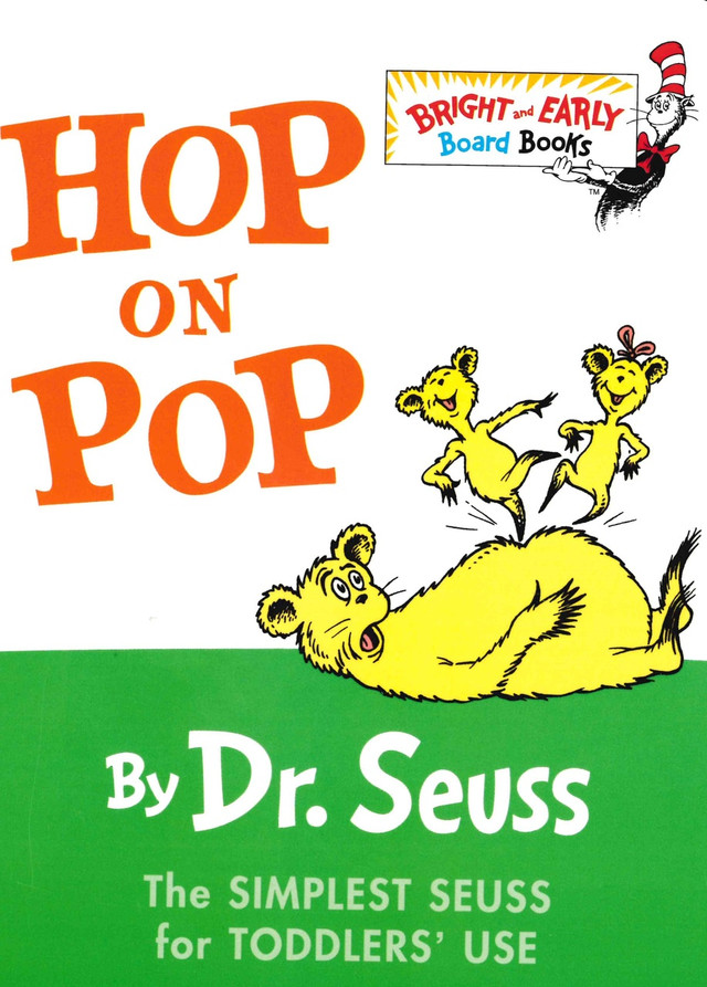 Hop On Pop: Dr. Seuss (Board Book) - Books By The Bushel