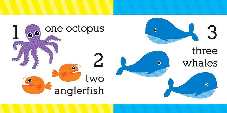 Ocean Counting: Books with Bumps (Board Book) - Books By The Bushel