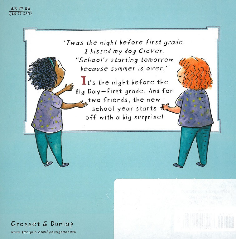 The Night Before First Grade (Paperback) - Books By The Bushel