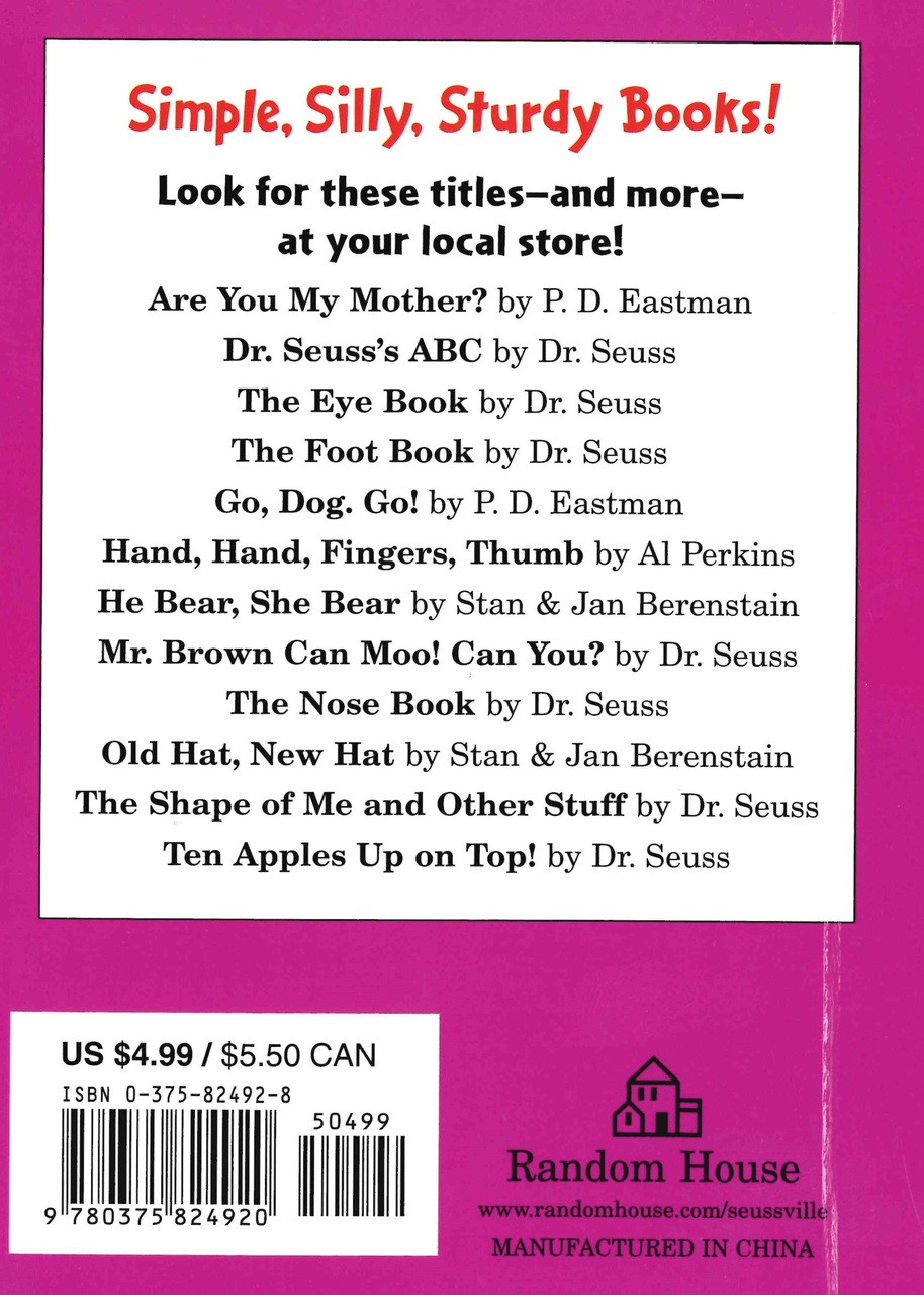 The Tooth Book: Dr. Seuss (Board Book)* - Books By The Bushel