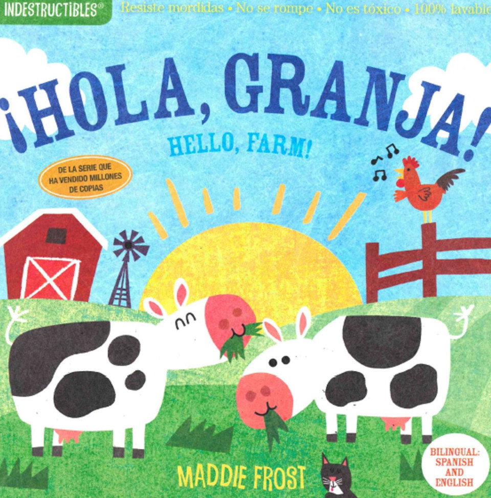 Hello, Farm Indestructibles Book at Books By The Bushel