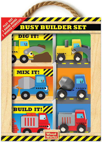 Busy Builder Set of 3 (Board Book) - Books By The Bushel