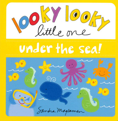 Looky Looky Little One Under The Sea (Board Book) - Books By The Bushel