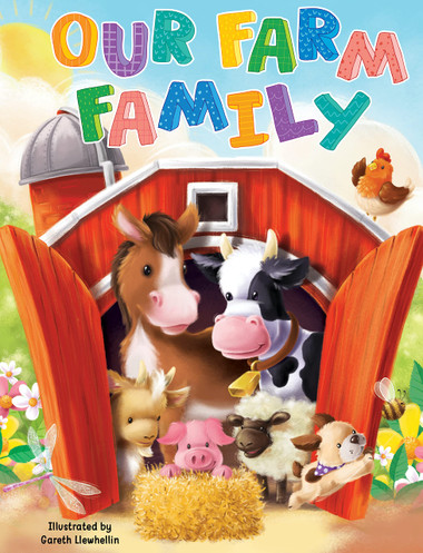 Our Farm Family (Padded Board Book) - Books By The Bushel