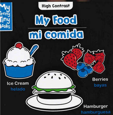 CASE OF 120 - My Food: High Contrast (Spanish/English) (Chunky Board ...