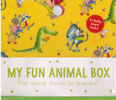 My Fun Animal Box Set of 4 (Board Book) - Books By The Bushel