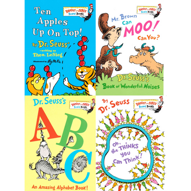 Rhyme Time with Dr. Seuss! Set of 4 (Board Book)* - Books By The Bushel