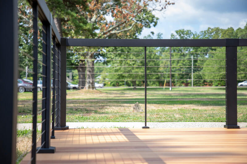 Elevations Cable Post ~ Deck Expressions