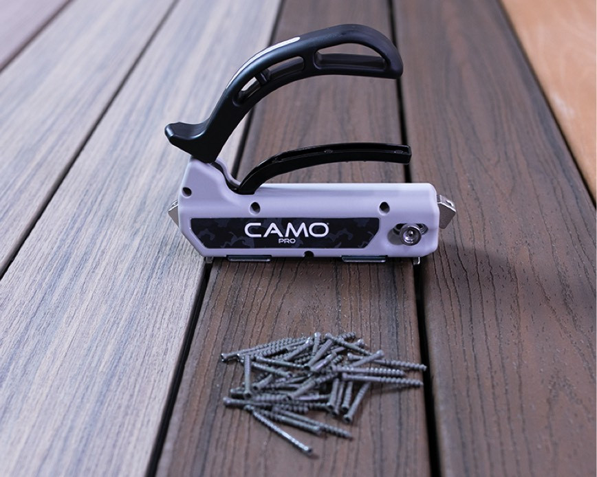 Camo Hidden Fastening System and Decking Tool - Sideloc for Azek also available.