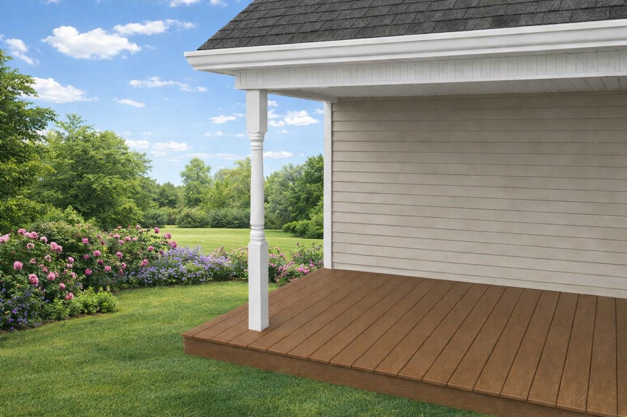 Structural Porch Posts & Columns | Deck Expressions
