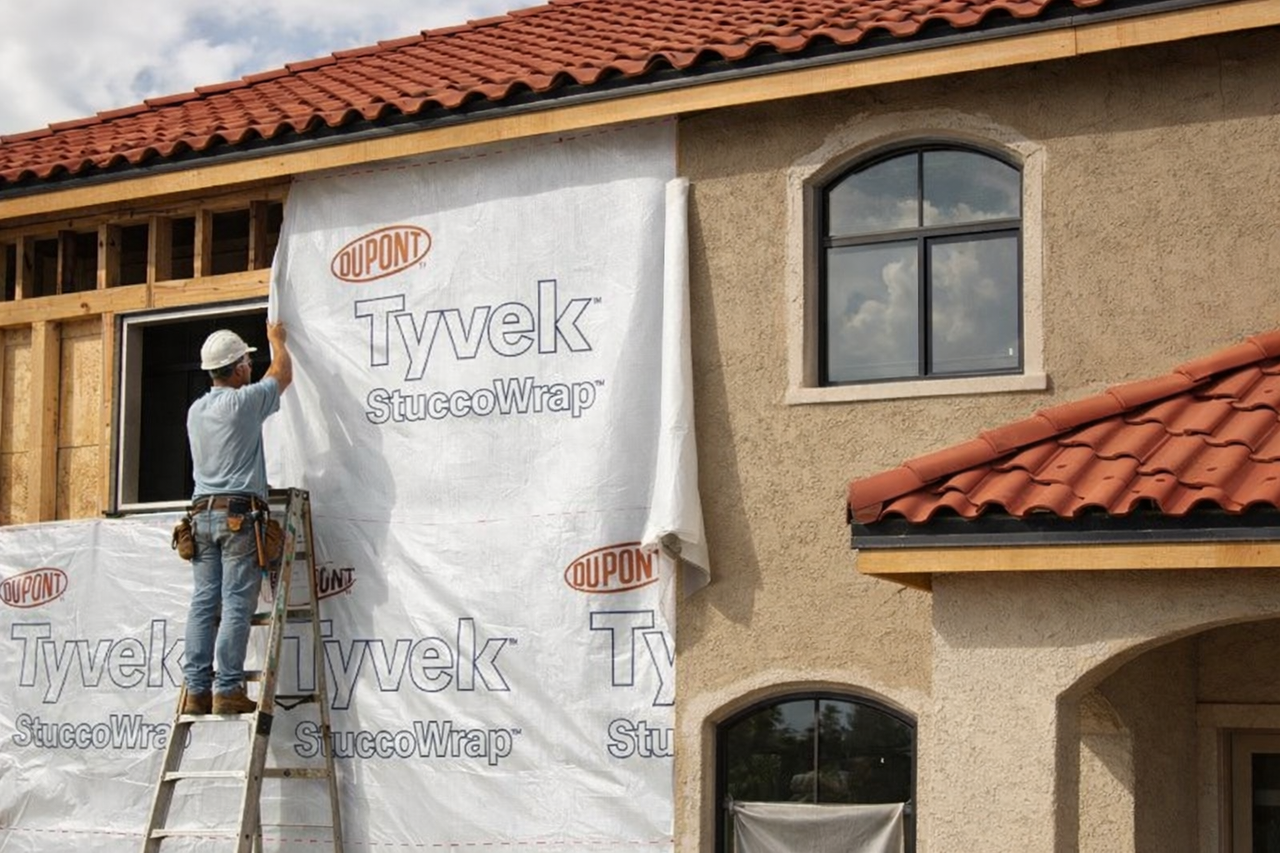 Tyvek Stucco Wrap | Deckexpressions