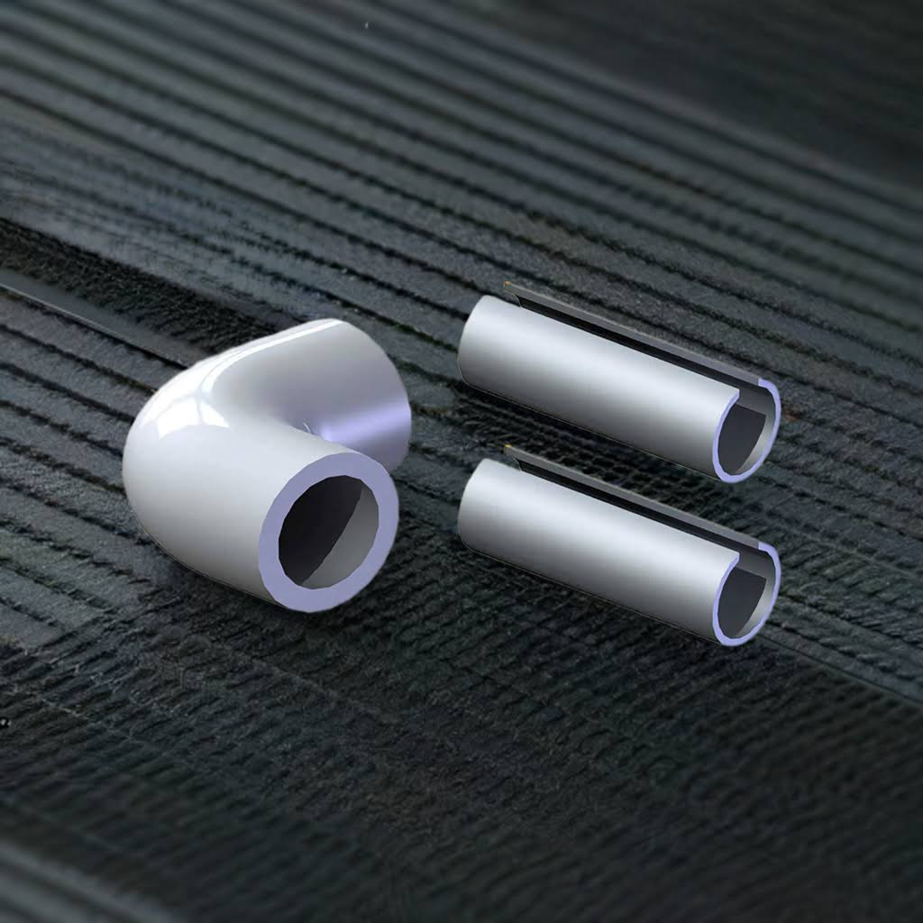 RDI 90 degree Corner for Handrail System | Mounts to straight lineals