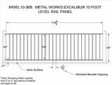RDI Excalibur Metal Railing | DeckExpressions