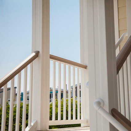 Stone Post Covers & Post Wraps | Deck Expressions