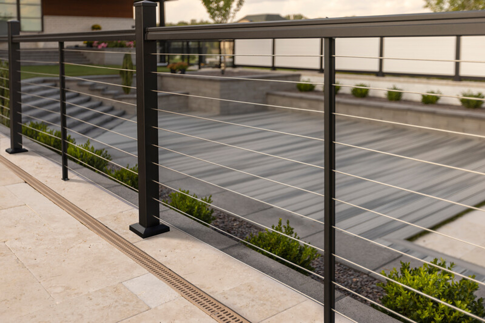 RDI ~ Avalon Cable Rail Upper Beam Kit ~ Deck Expressions