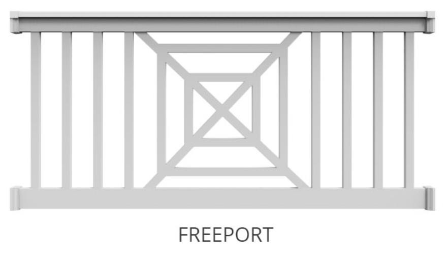 Decorative Railing Outdoor | Finyl Line by RDI