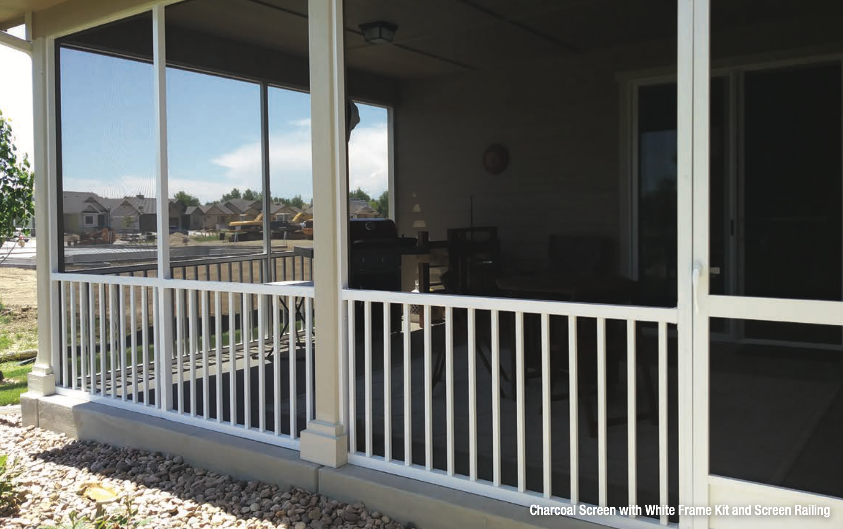 ScreenEze Porch Enclosure ~ Deck Expressions