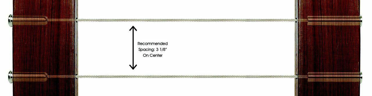 Rail FX 224 series Cable Rail | For a Non Obstructive view