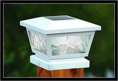 Solar Post Caps - The easiest way to add lighting to your posts.