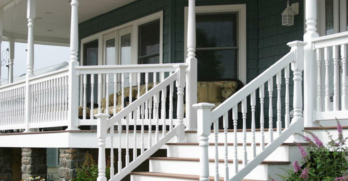 RDI Structural Porch Post With Vinyl Sleeves--A Simple Way To Beautify ...