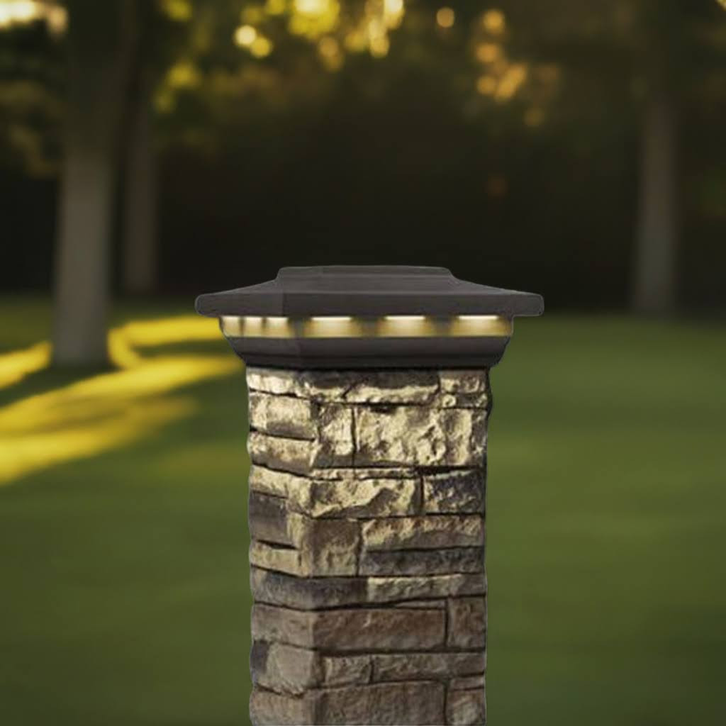 Stone Post Covers ~ Deck Expressions