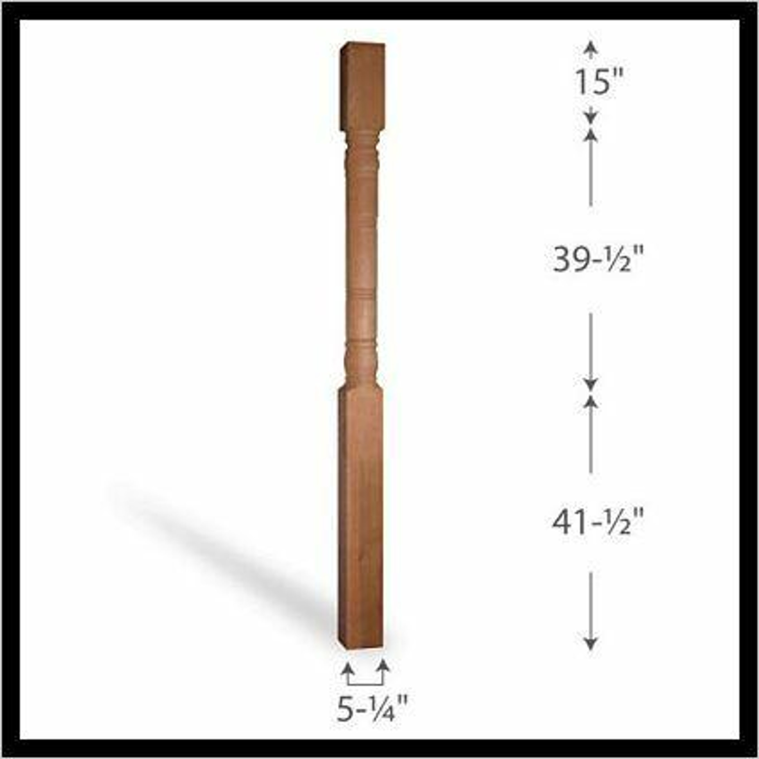 Mr. Spindle Cedar Porch Posts | DeckExpressions