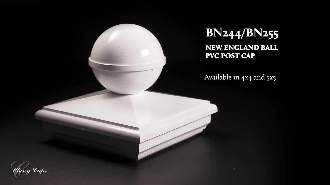 Vinyl Post Caps for Vinyl Rail Systems. Multiple sizes and styles ...